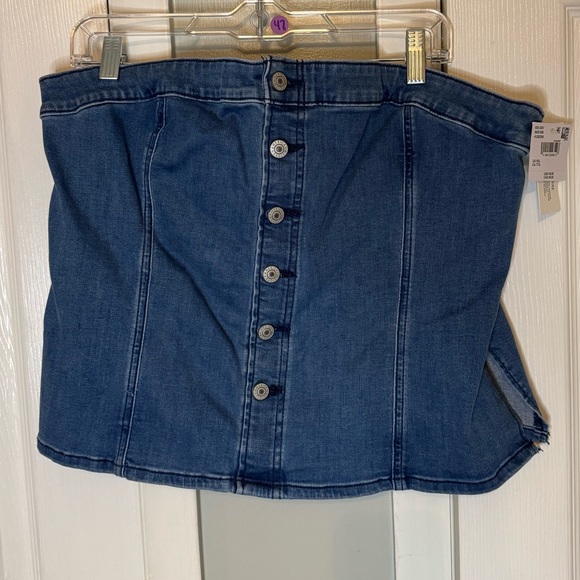 American Eagle Outfitters | Tops | Nwt American Eagle Jean Tube Top ...